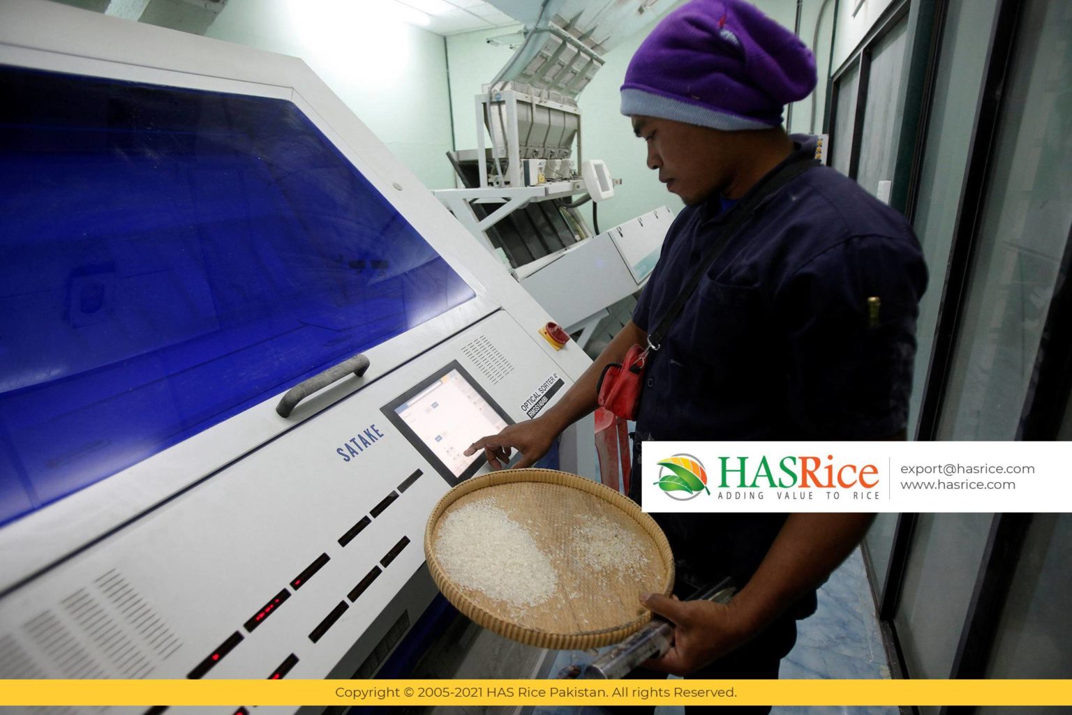Virtual Tour of IDEAL™ Basmati Rice Mills - Pakistan Rice Mills | HAS ...